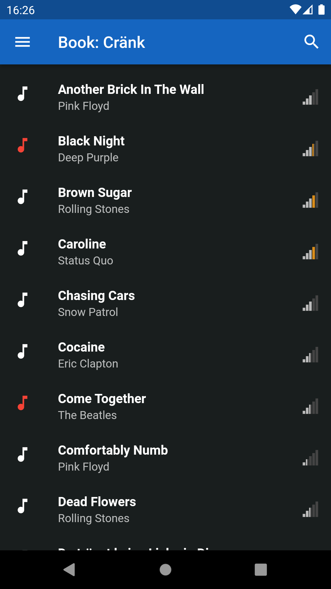 List Display Settings – LivePrompter