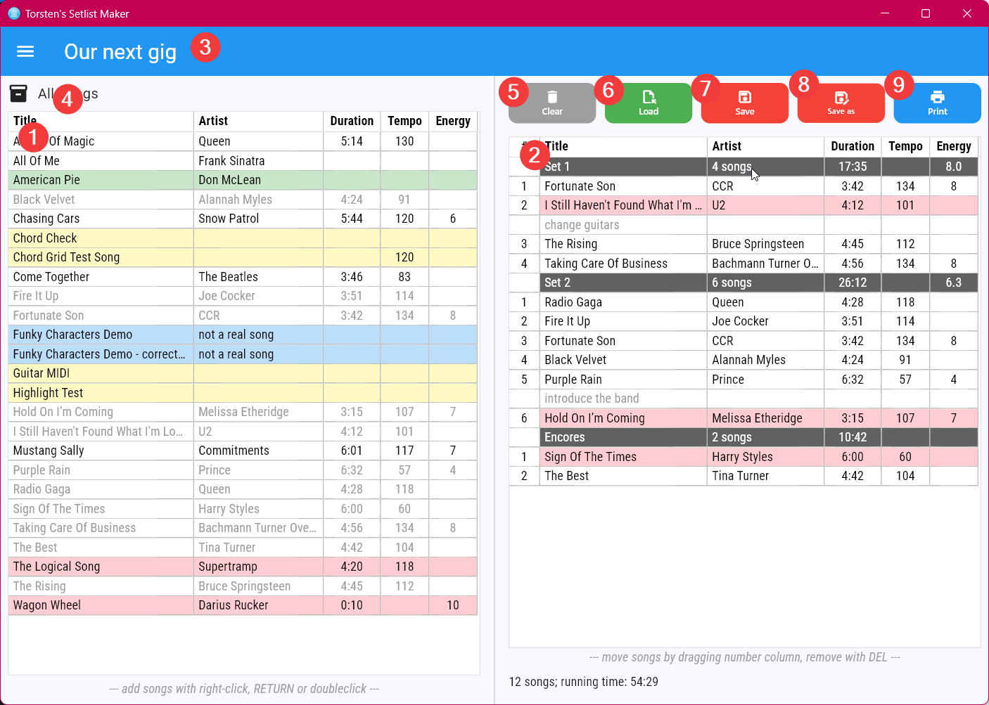 Setlist Maker – LivePrompter